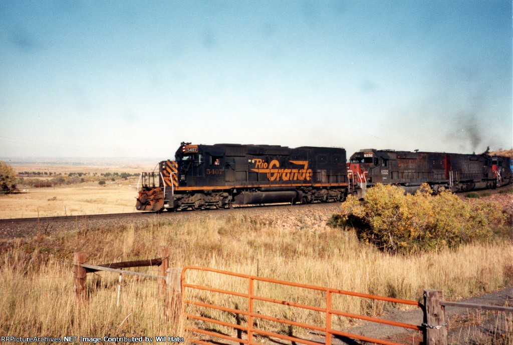 D&RGW SD40T-2 5407